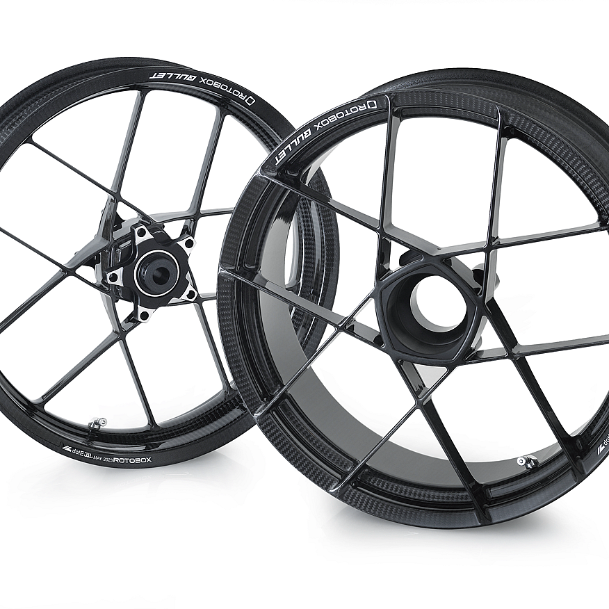 Rotobox Bullet PRO Carbon Wheels Set Upgrade for Ducati Panigale 1199 ...